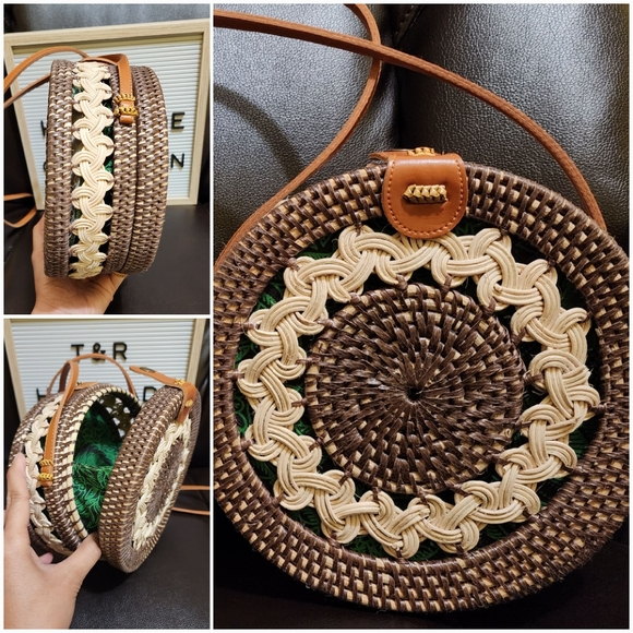 Bags | Rattan Bali Bag | Poshmark